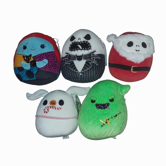Squishmallows | Toys | Squishmallow Nightmare Before Christmas 224 Set ...